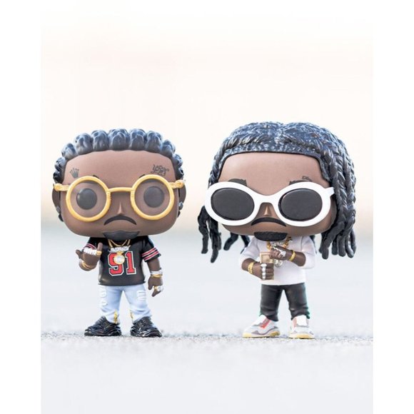 Funko | Other | Funko Pop Rocks Migos Takeoff 1 And Quavo 109 Not Mint ...